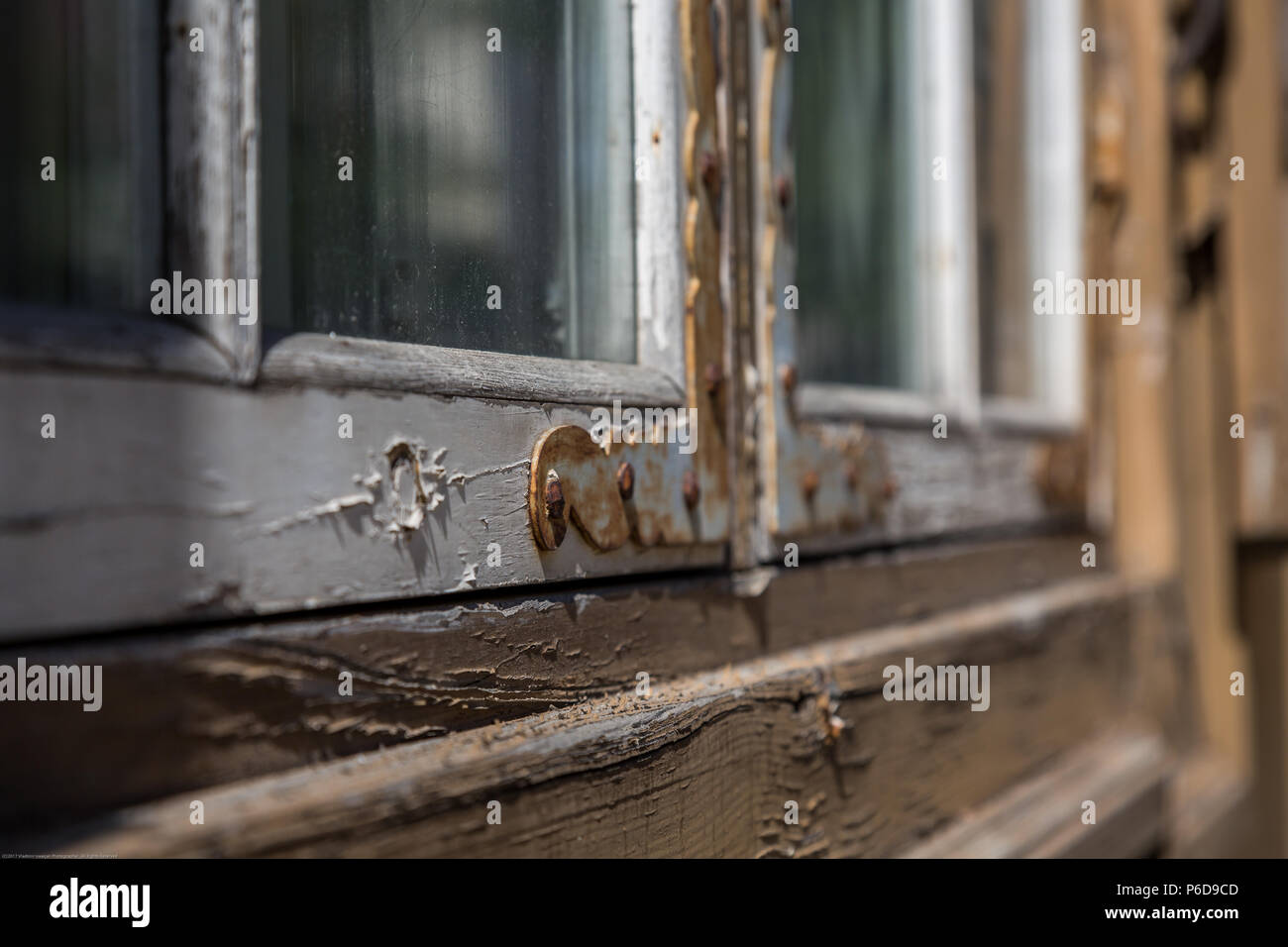 Old Dirty Window Frame Stock Photo - Alamy