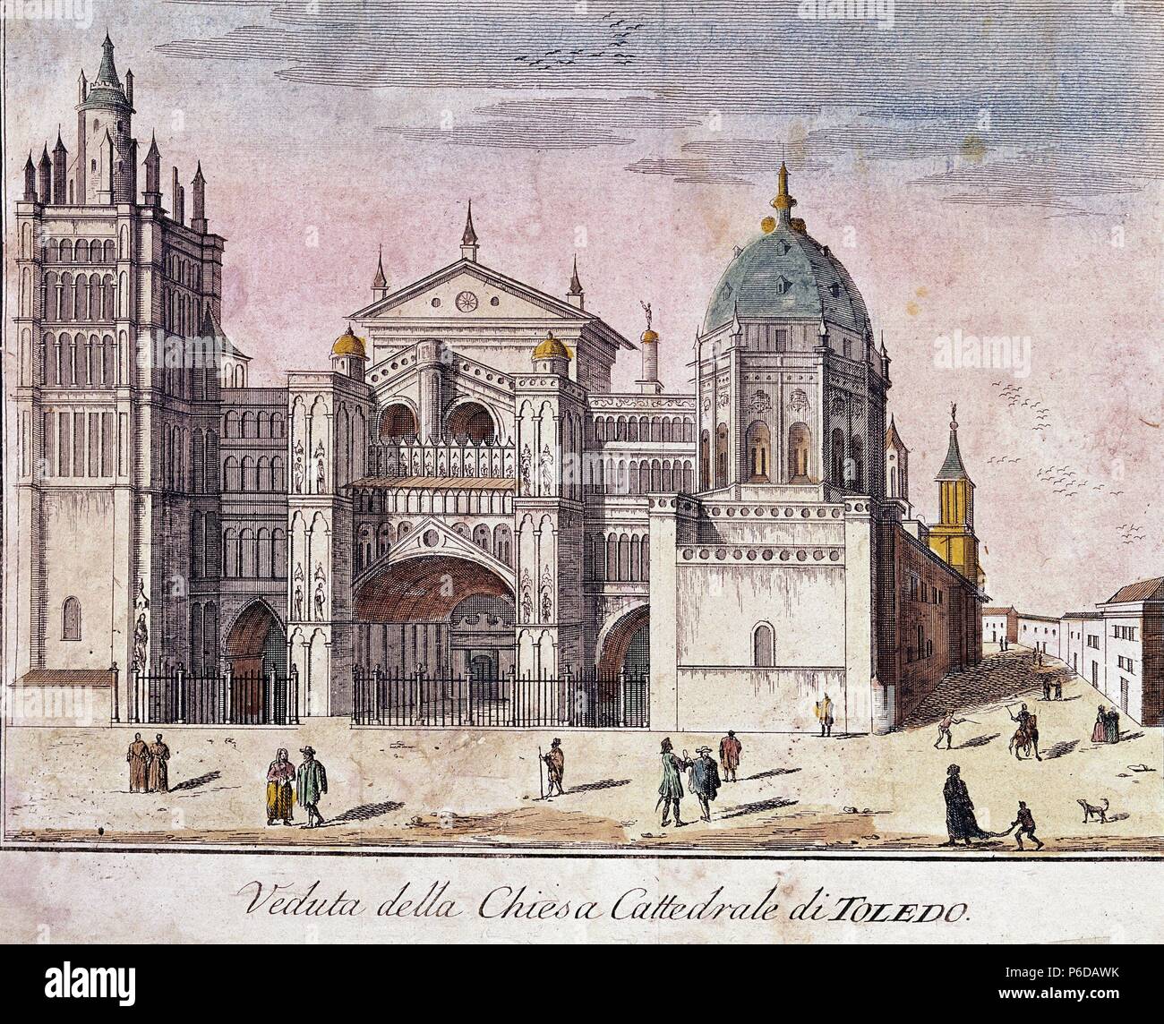 TOLEDO. CATEDRAL DE TOLEDO. ARTE GOTICO Stock Photo - Alamy