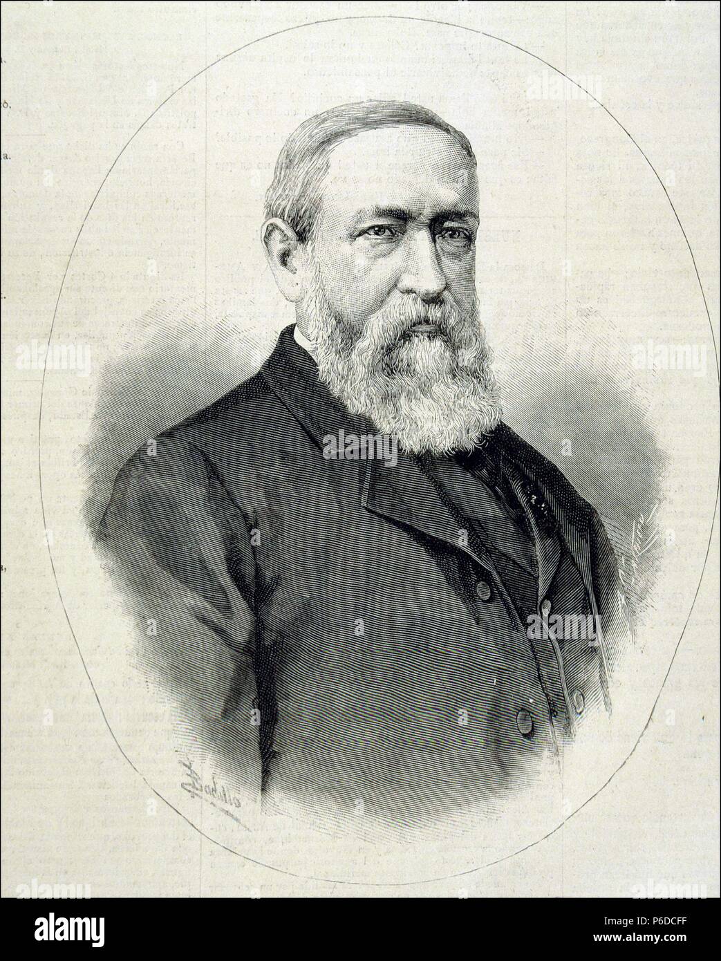 Retrato de benjamin harrison hi-res stock photography and images - Alamy