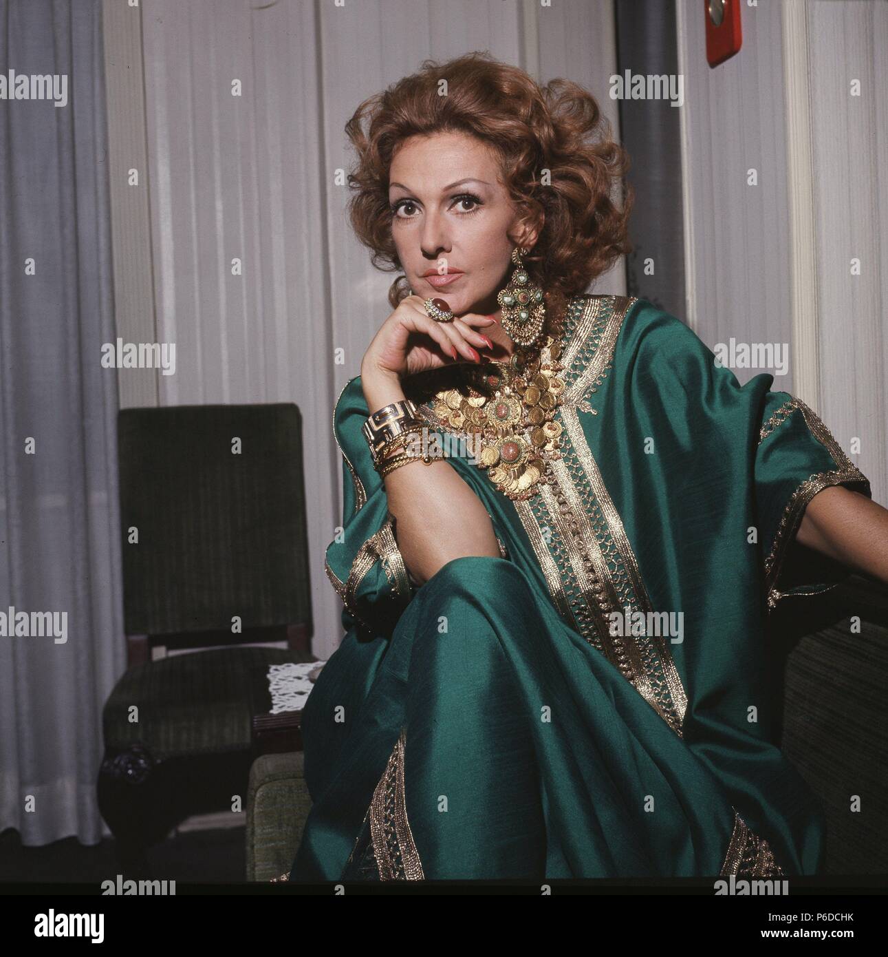 AMPARO RIVELLES. ACTRIZ DE CINE Y TEATRO ESPAÑOLA. MADRID 1925 Stock ...