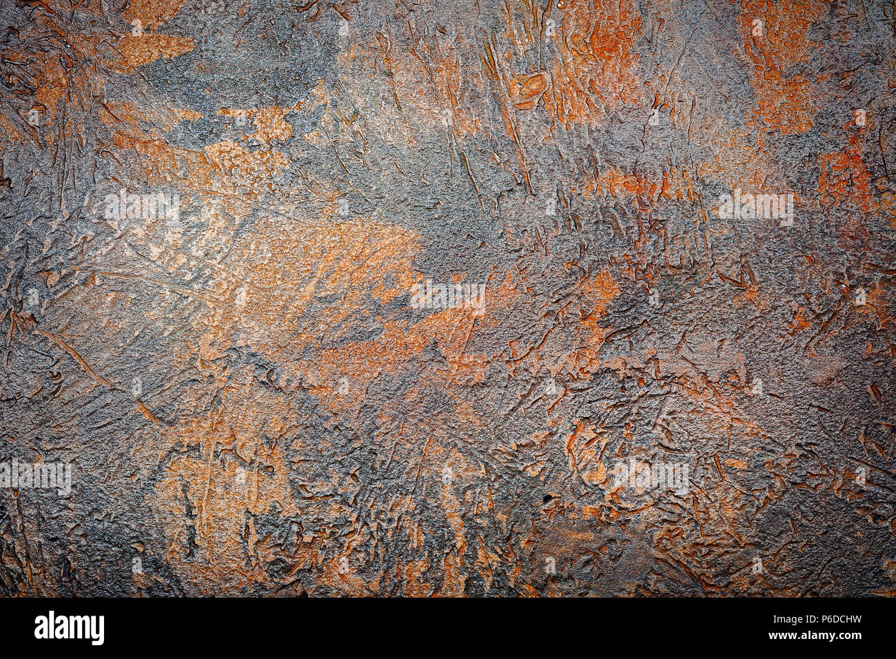 Black with brown bumpy wall stucco texture background. Decorative wall ...