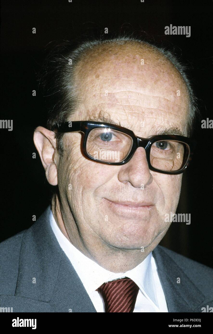 SILES SALINAS , LUIS ADOLFO. POLITICO BOLIVIANO FOTO 1976 Stock Photo ...