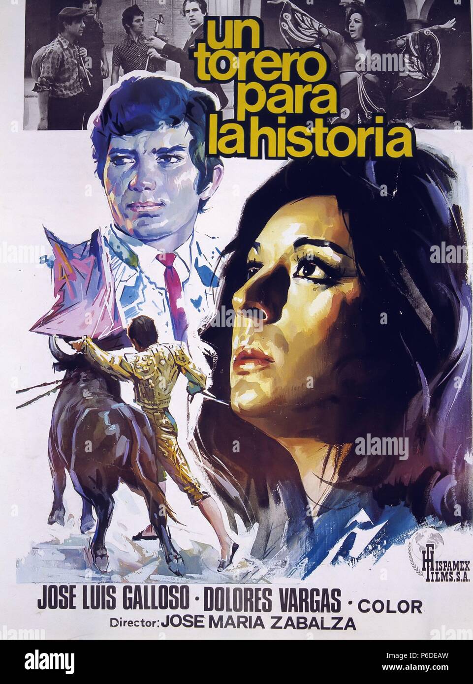 PELICULA : UN TORERO PARA LA HISTORIA , 1973. DIRECTOR : JOSE MARIA ...
