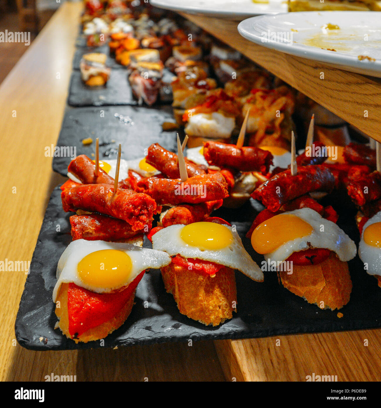 Spanish tapas pinchos hi-res stock photography and images - Alamy