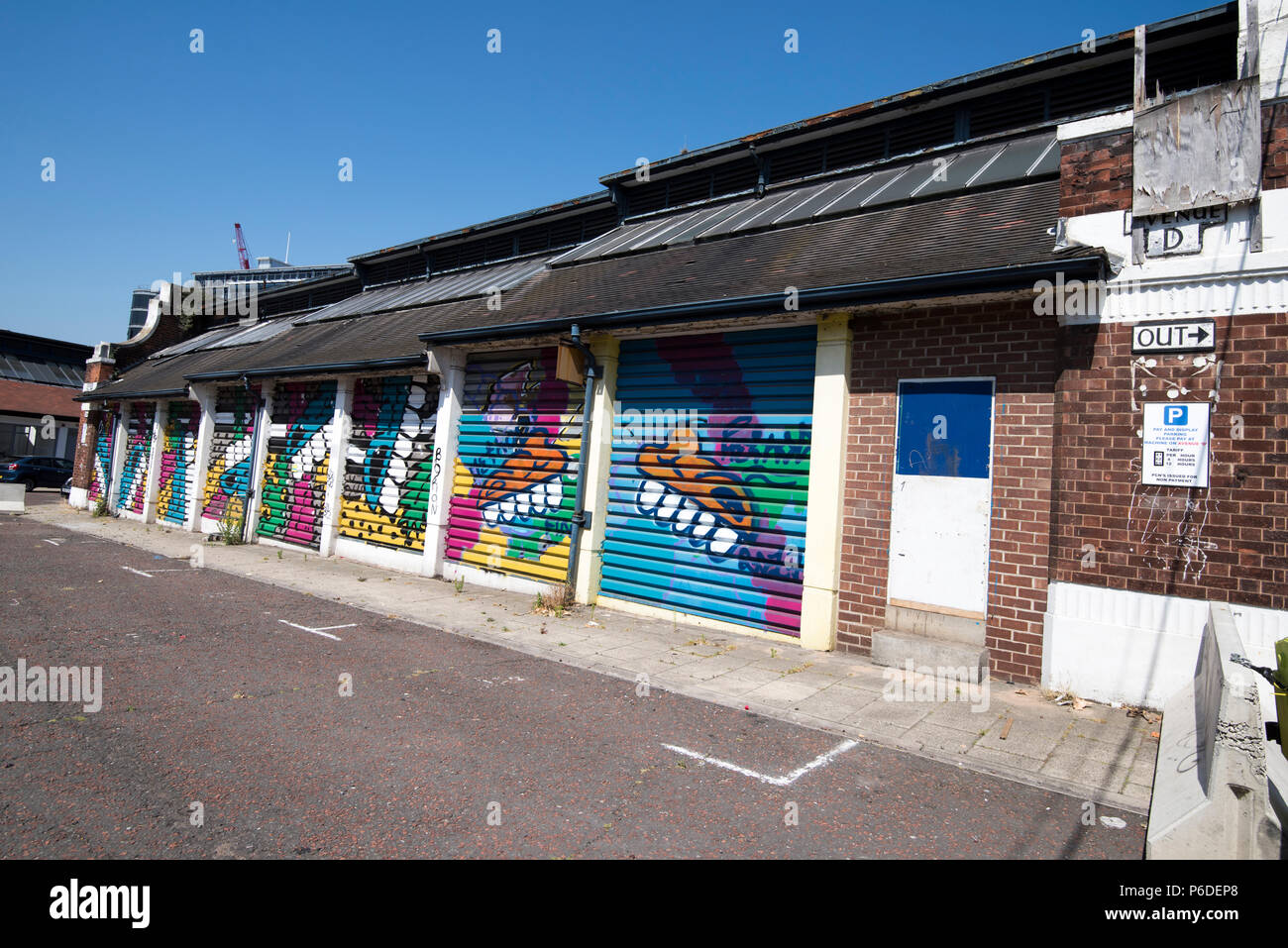 Sneinton Market, Nottingham City Nottinghamshire England UK Stock Photo ...