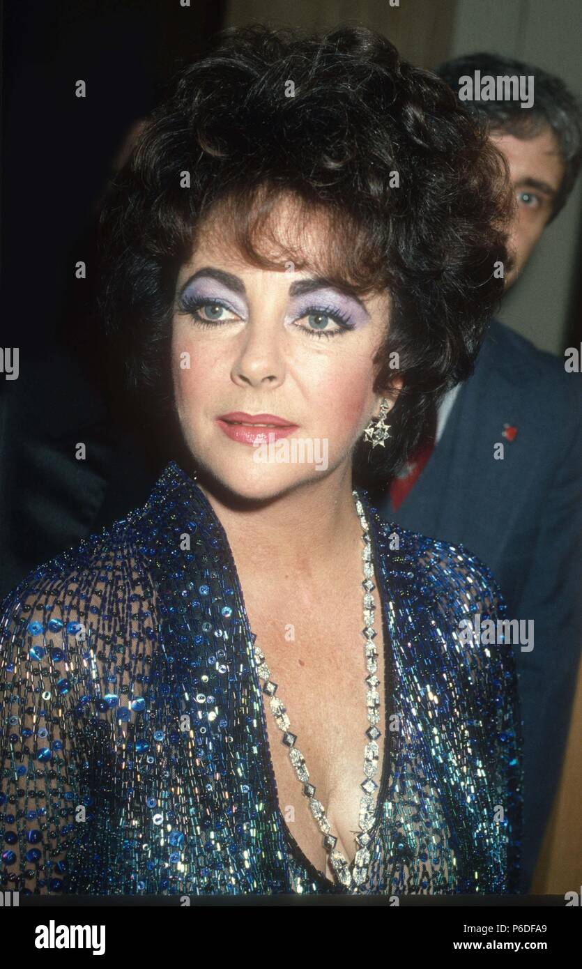 Elizabeth Taylor 1985 Photo By John Barrett/PHOTOlink.net / MediaPunch ...