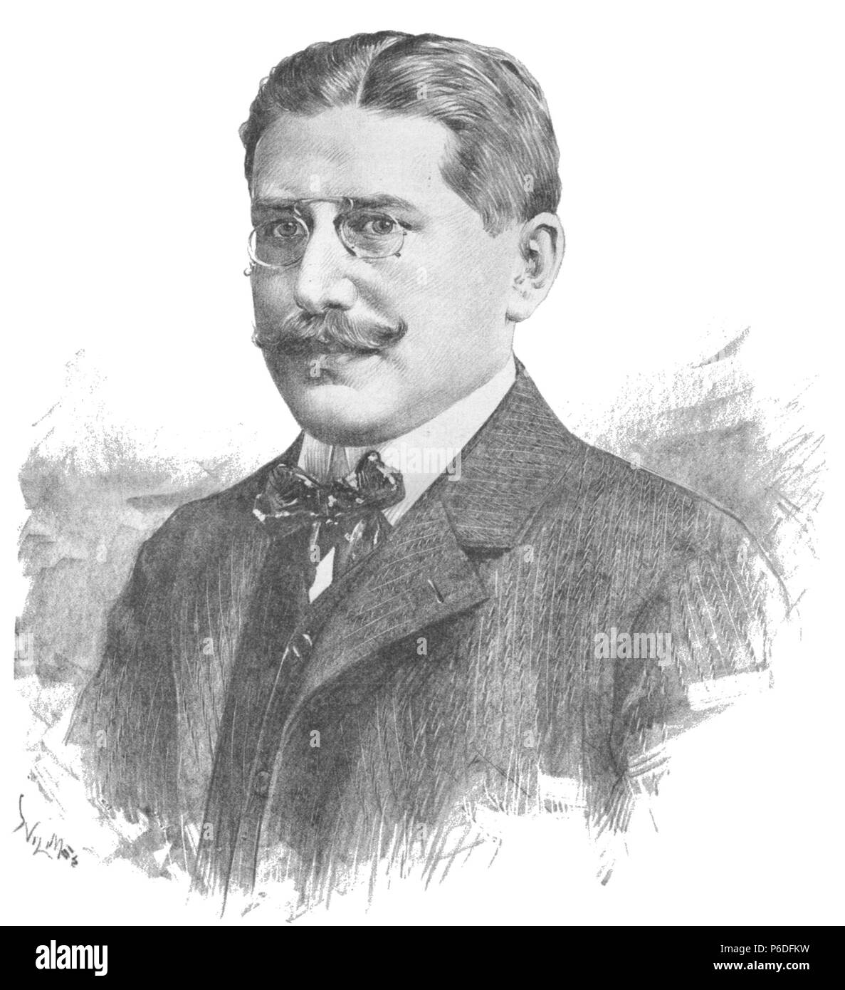 48 Friedrich Karbach 1905 J. Vilímek Stock Photo - Alamy