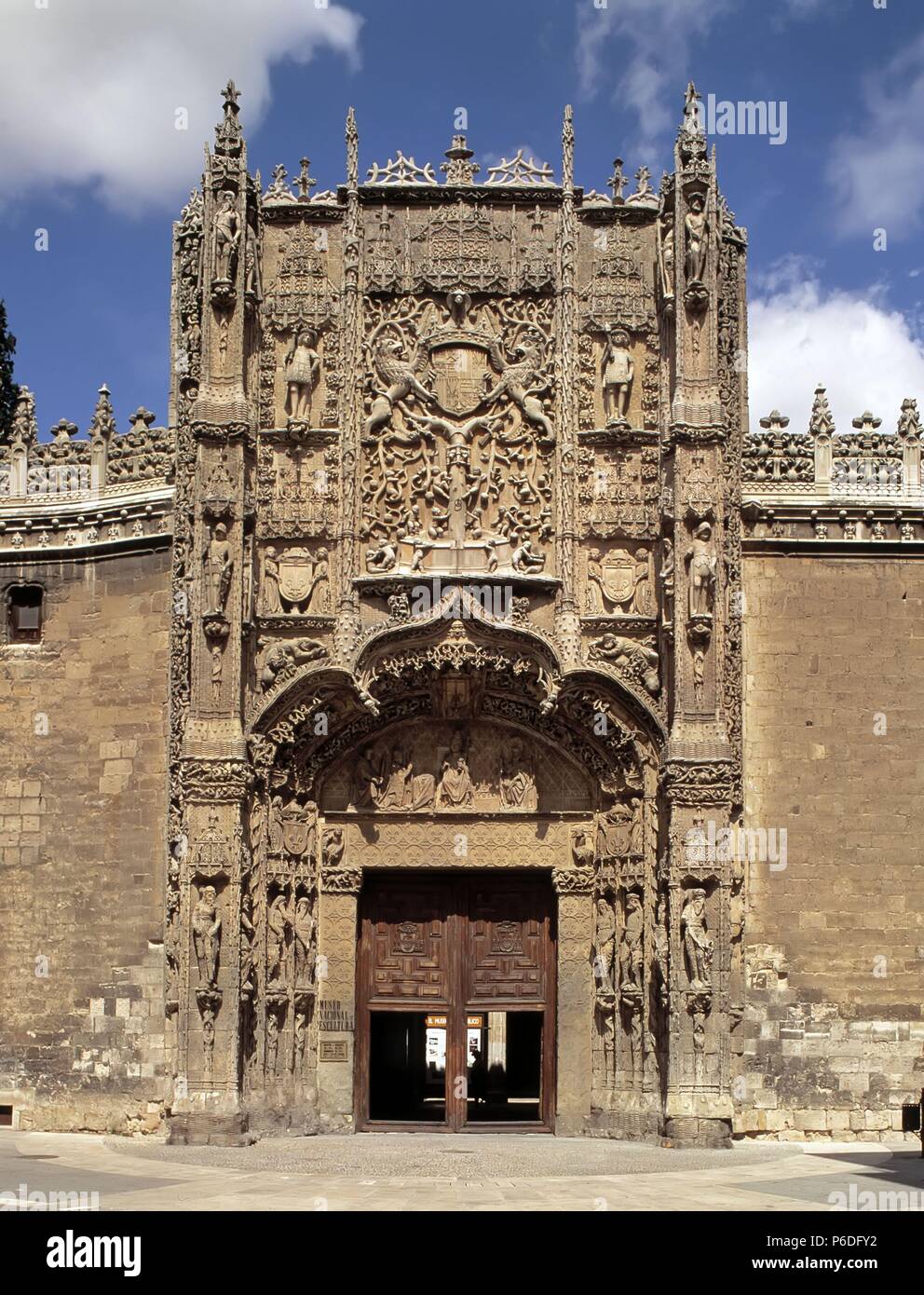 VALLADOLID. COLEGIO DE SAN GREGORIO ( 1488-1496) , VISTA GENERAL DE LA ...