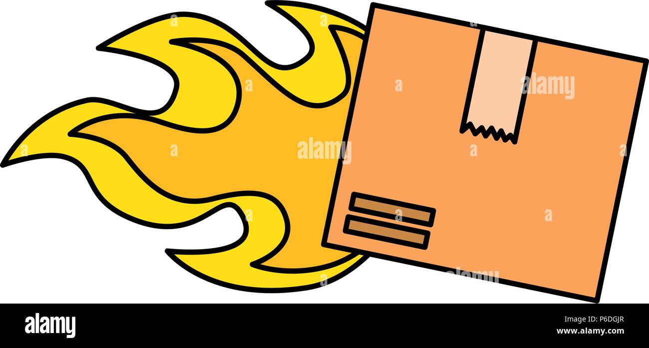 Fire and warehouse Stock Vector Images - Alamy