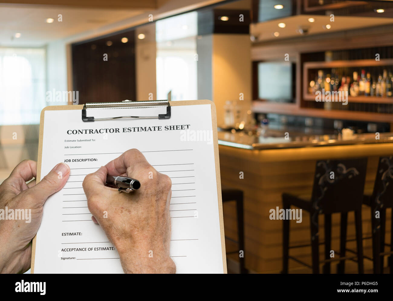 Bar form hi-res stock photography and images - Alamy