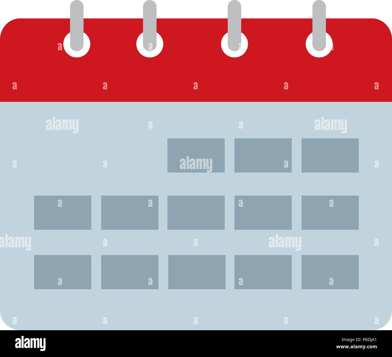 calendar reminder isolated icon Stock Vector Image & Art - Alamy