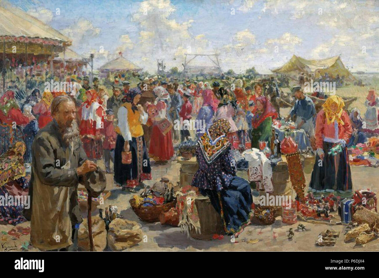 . Russian: «» Russia. Fair 1910 59 Kulikov Fair 1910 Stock Photo - Alamy