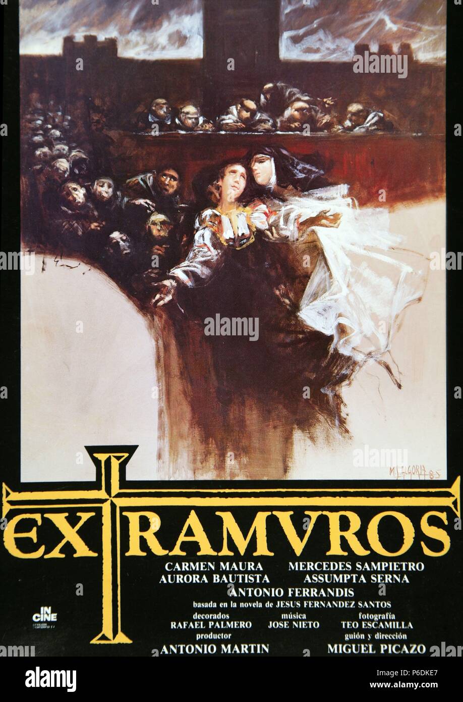 PELICULA : EXTRAMUROS , 1985. BASADA EN LA NOVELA HOMONIMA DE JESUS ...