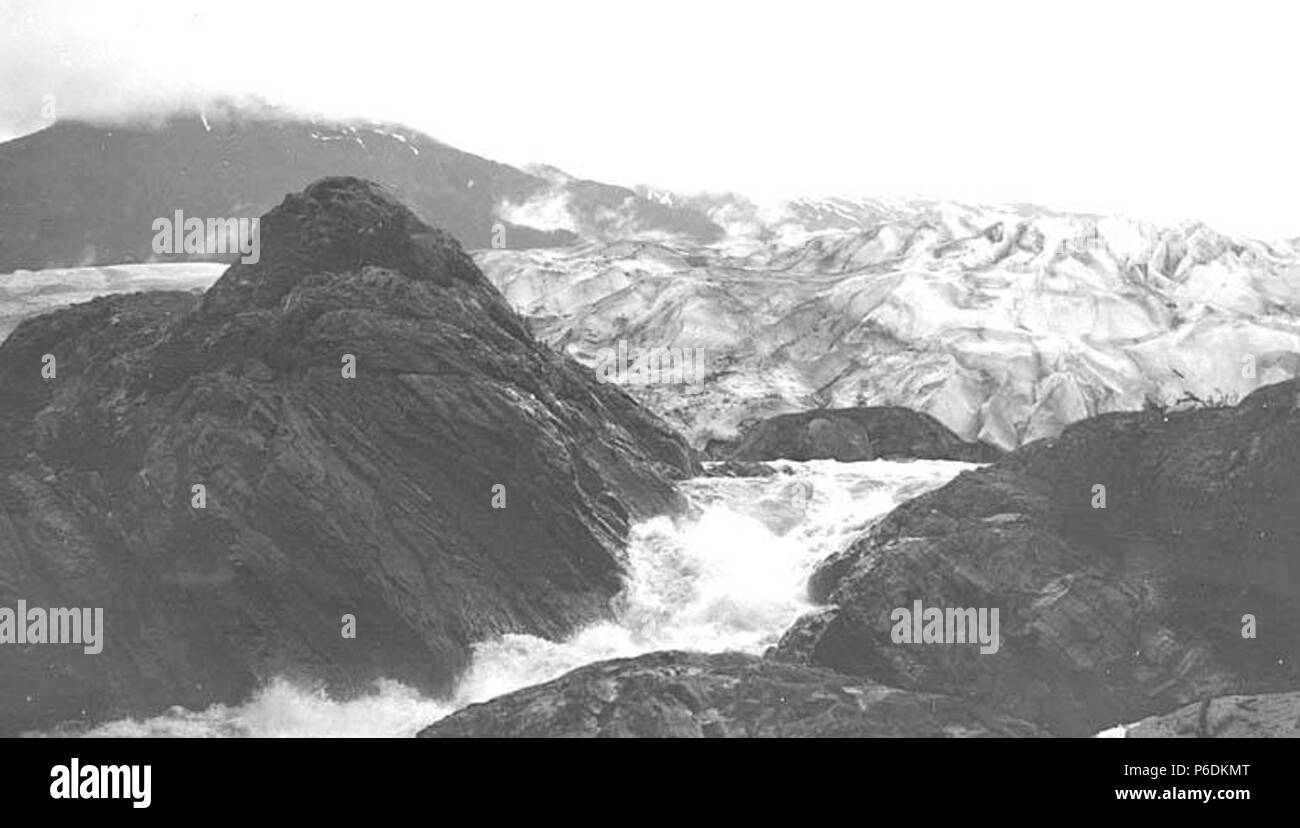 Glacial ice in alaska Black and White Stock Photos & Images - Alamy