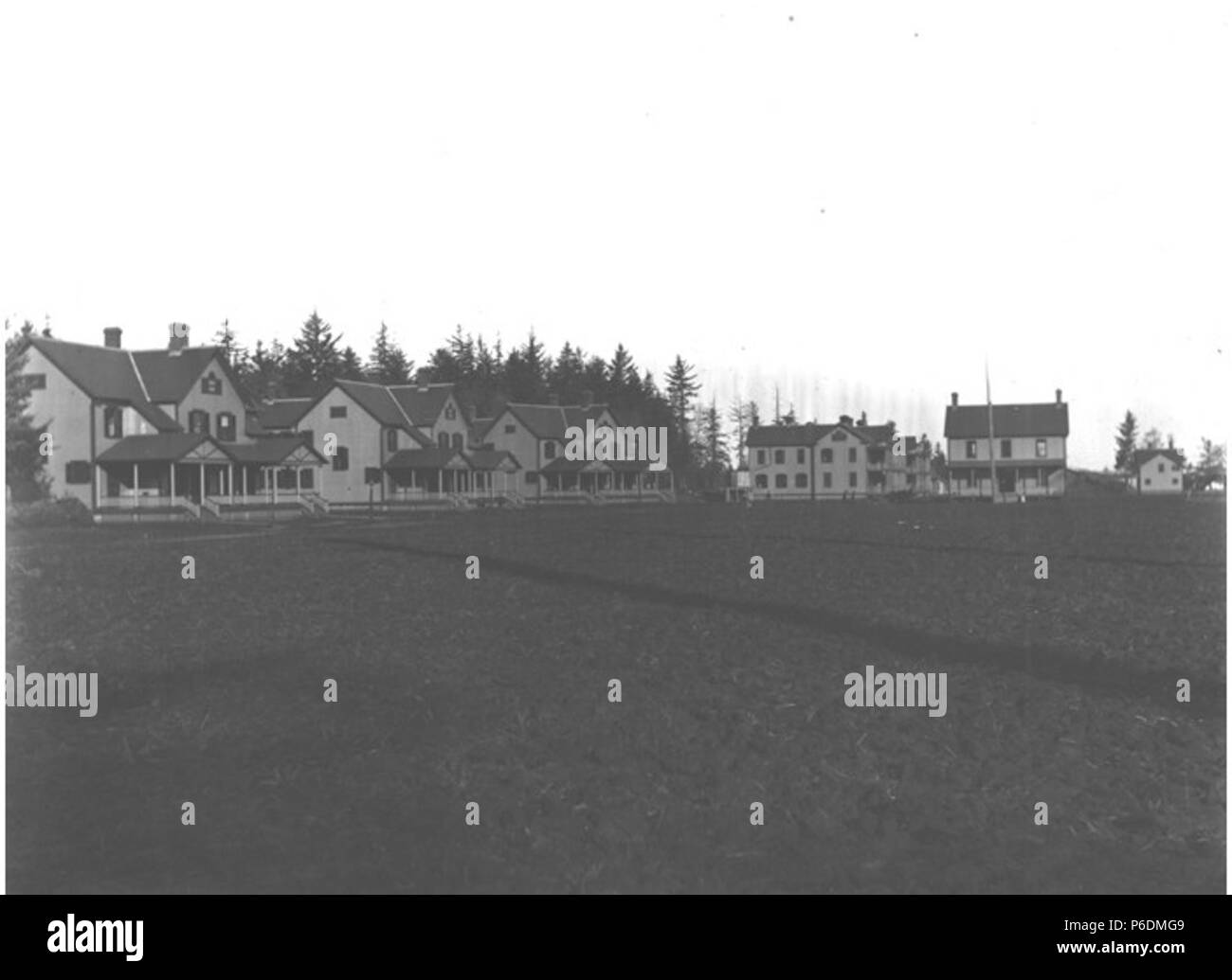 Army barracks Black and White Stock Photos & Images - Alamy