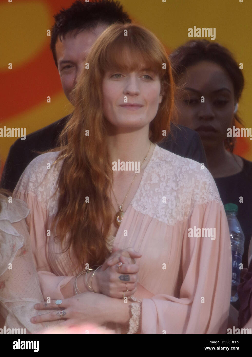 New York City, New York, USA. 29th June, 2018. Singer FLORENCE WELCH ...