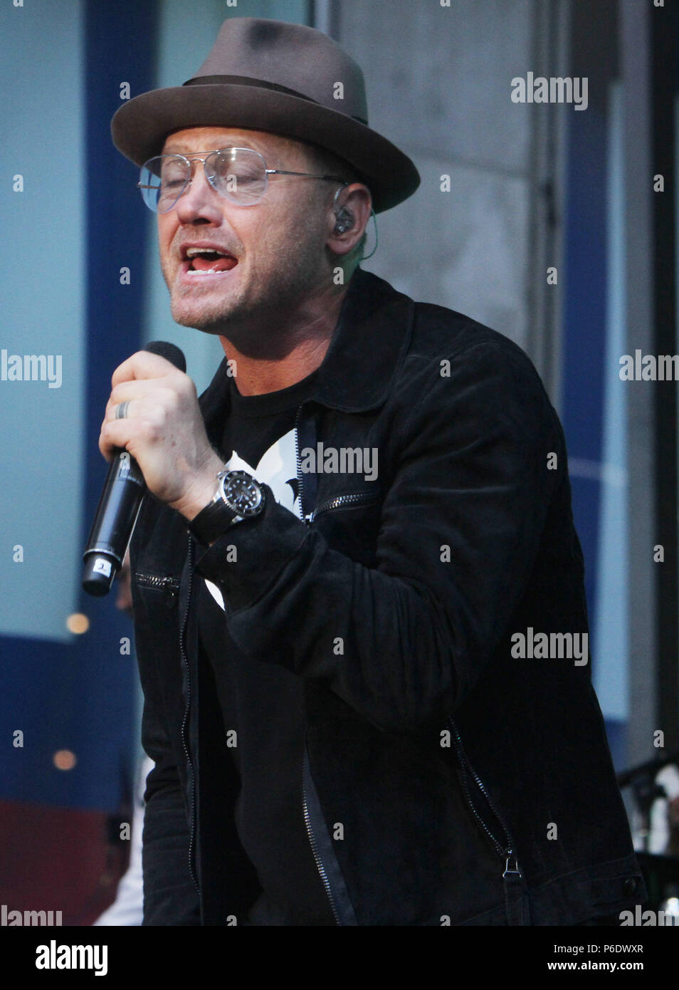NEW YORK, NY June 29: TobyMac performs at Fox & Friends All-American ...