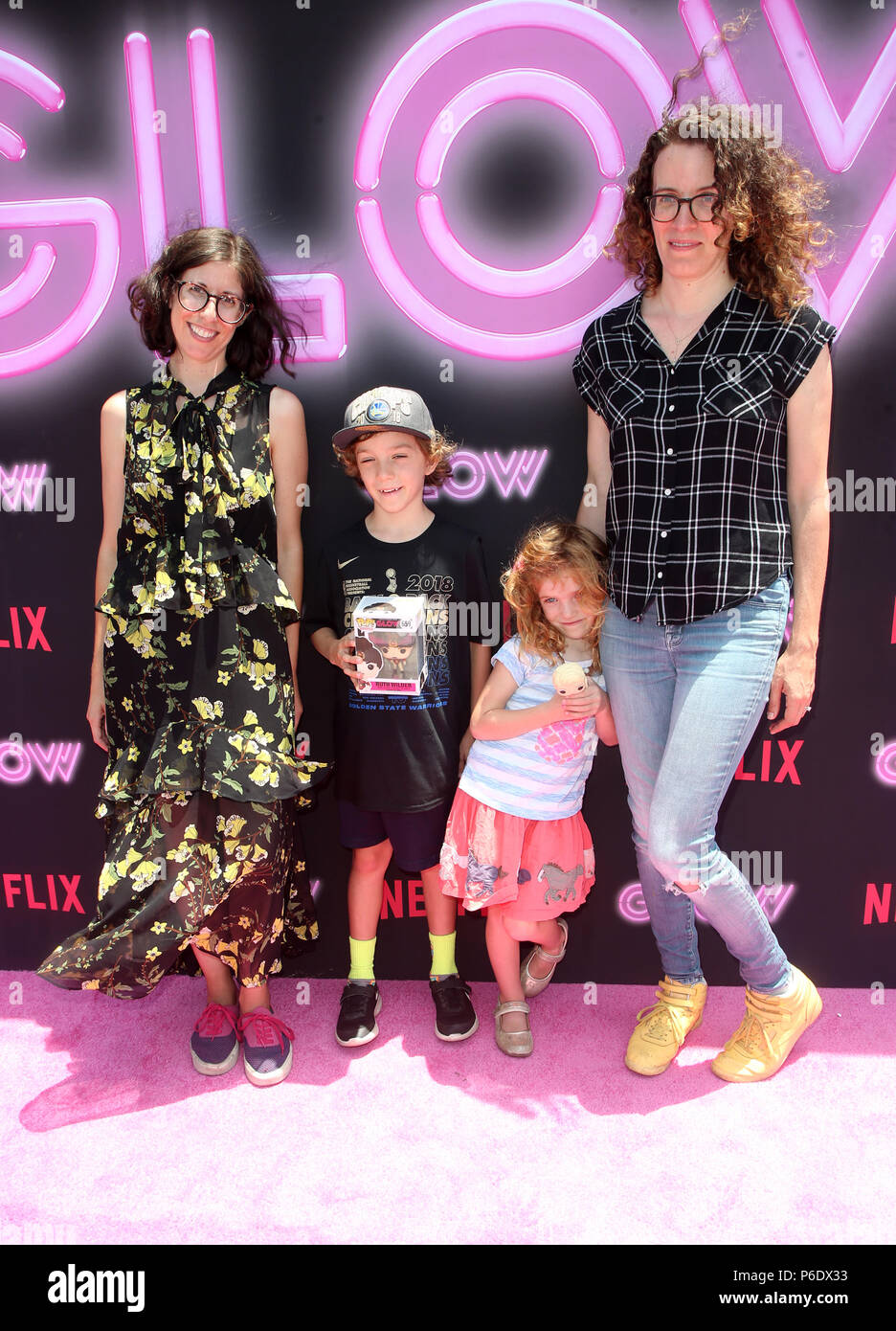 Venice, California, USA, 29th June, 2018. Carly Mensch, Liz Flahive, at ...