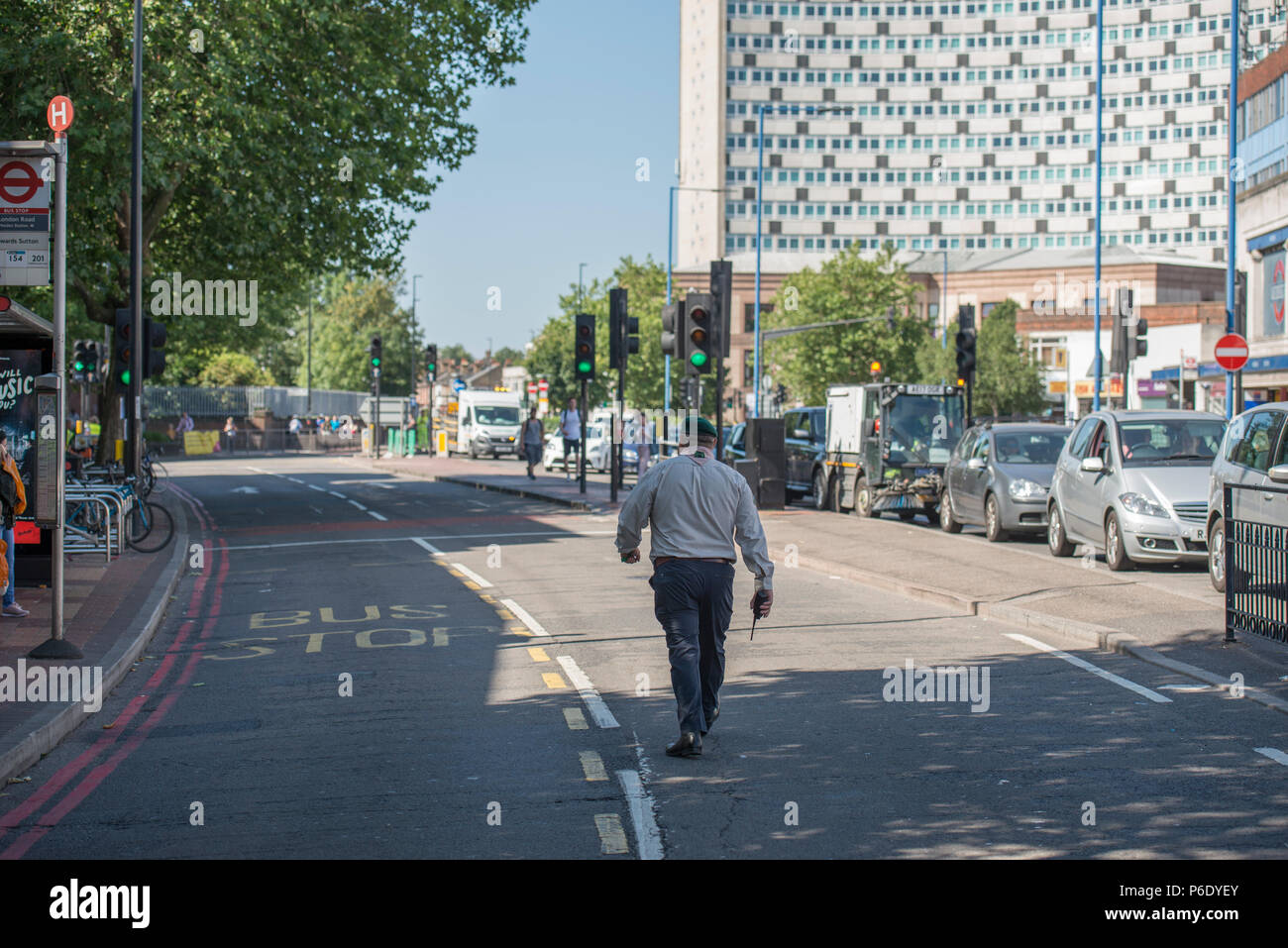 Morden, Surrey, UK. 30 June, 2018. Armed Forces Day Parade takes place ...