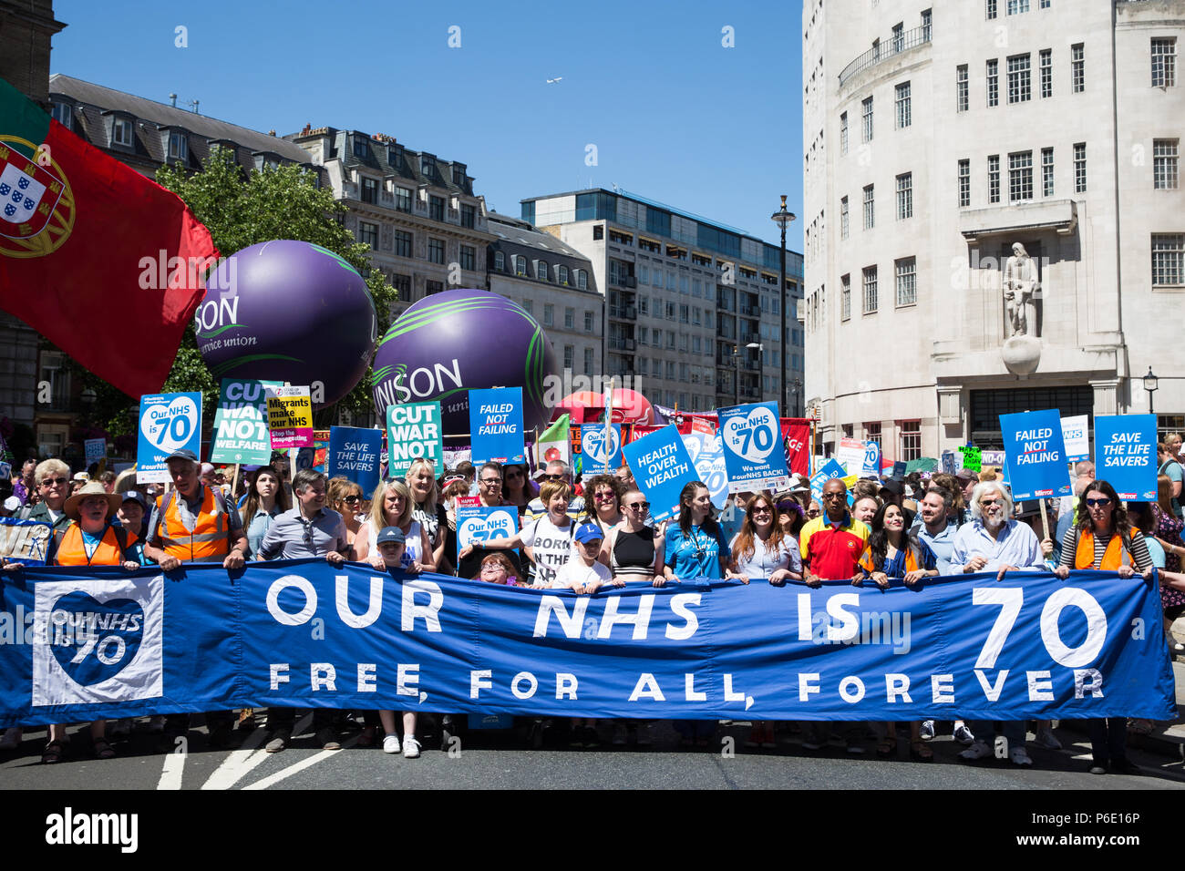 Nhs birthday hi-res stock photography and images - Alamy