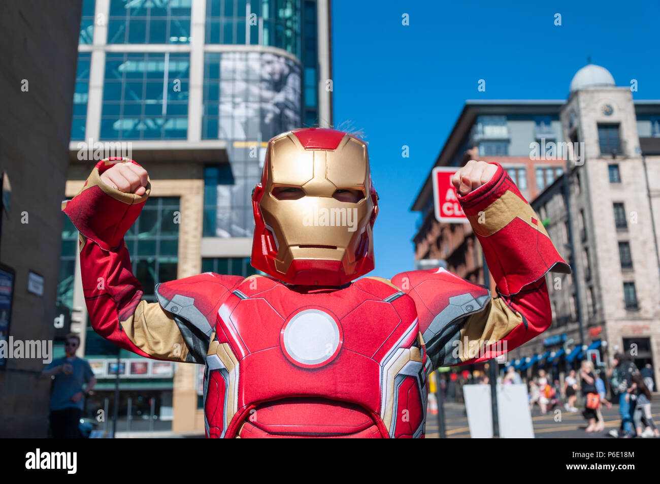 Superhero pose suit hi-res stock photography and images - Alamy