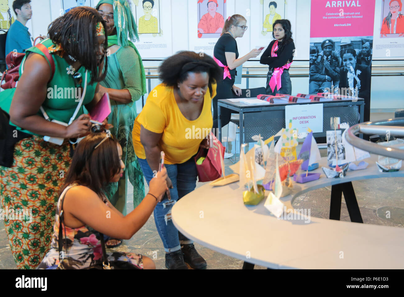 Caribbean immigrants windrush hi-res stock photography and images - Alamy