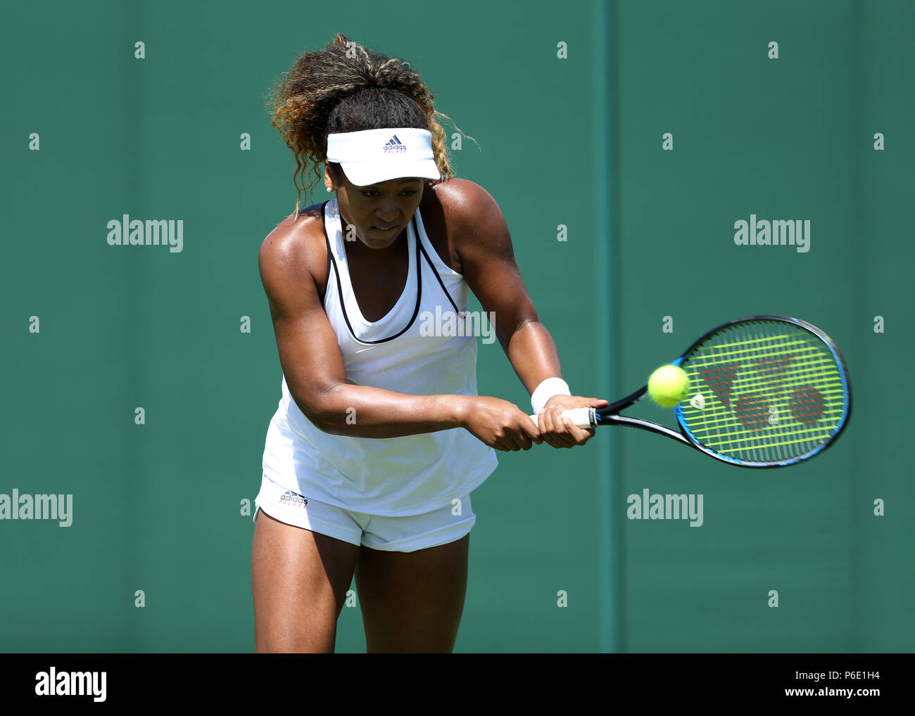 Naomi osaka practice hi-res stock photography and images - Alamy