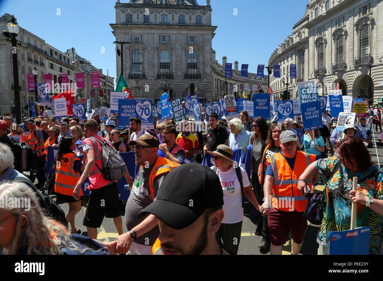 Nhs 70 years celebration hi-res stock photography and images - Alamy