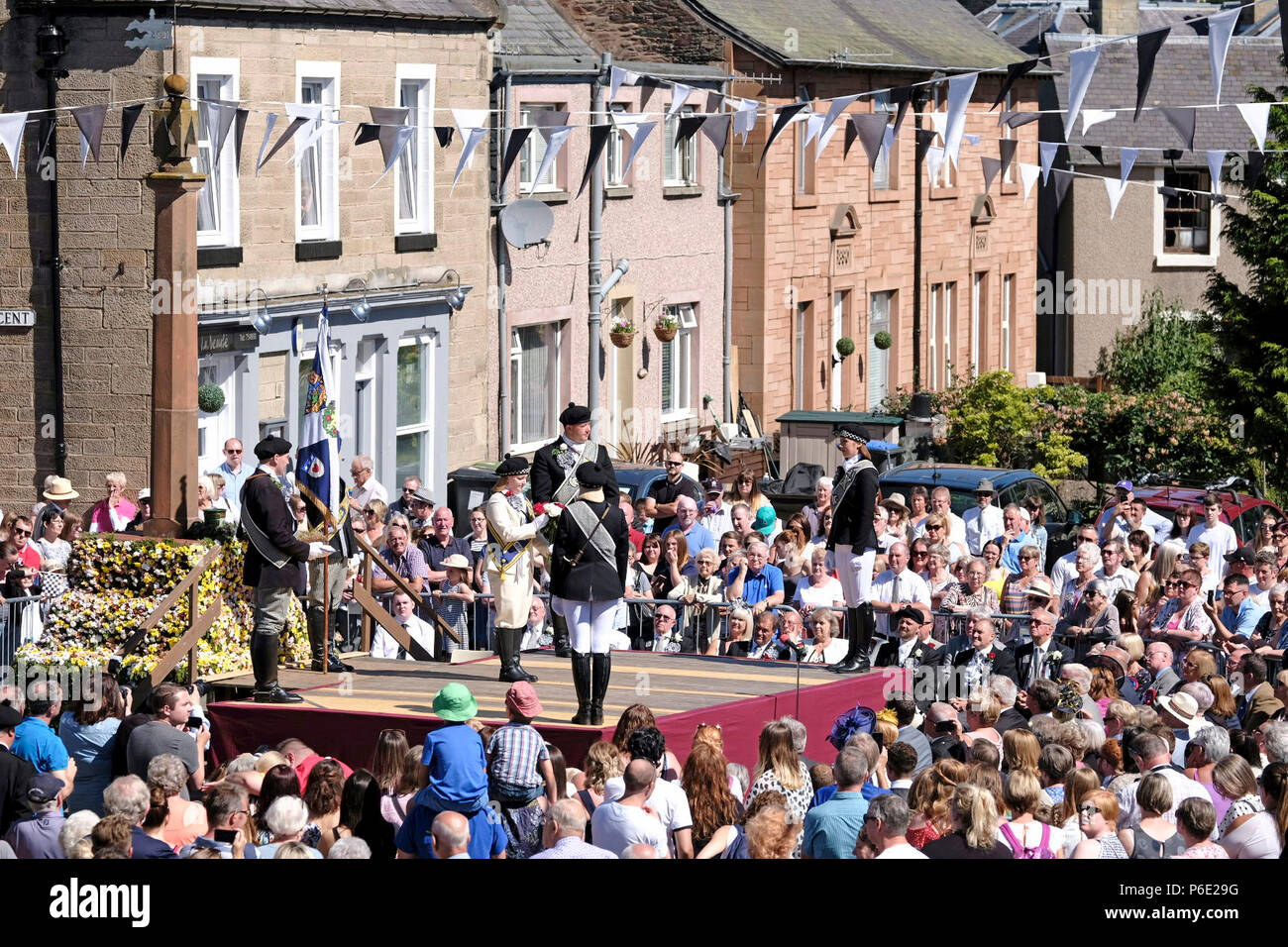 Galashiels, Scotland, UK, June 30: Braw Lads' Day 2018 (Braw Lads ...