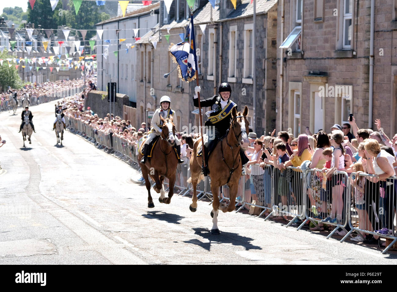 Galashiels, Scotland, UK, June 30: Braw Lads' Day 2018 (Braw Lads ...