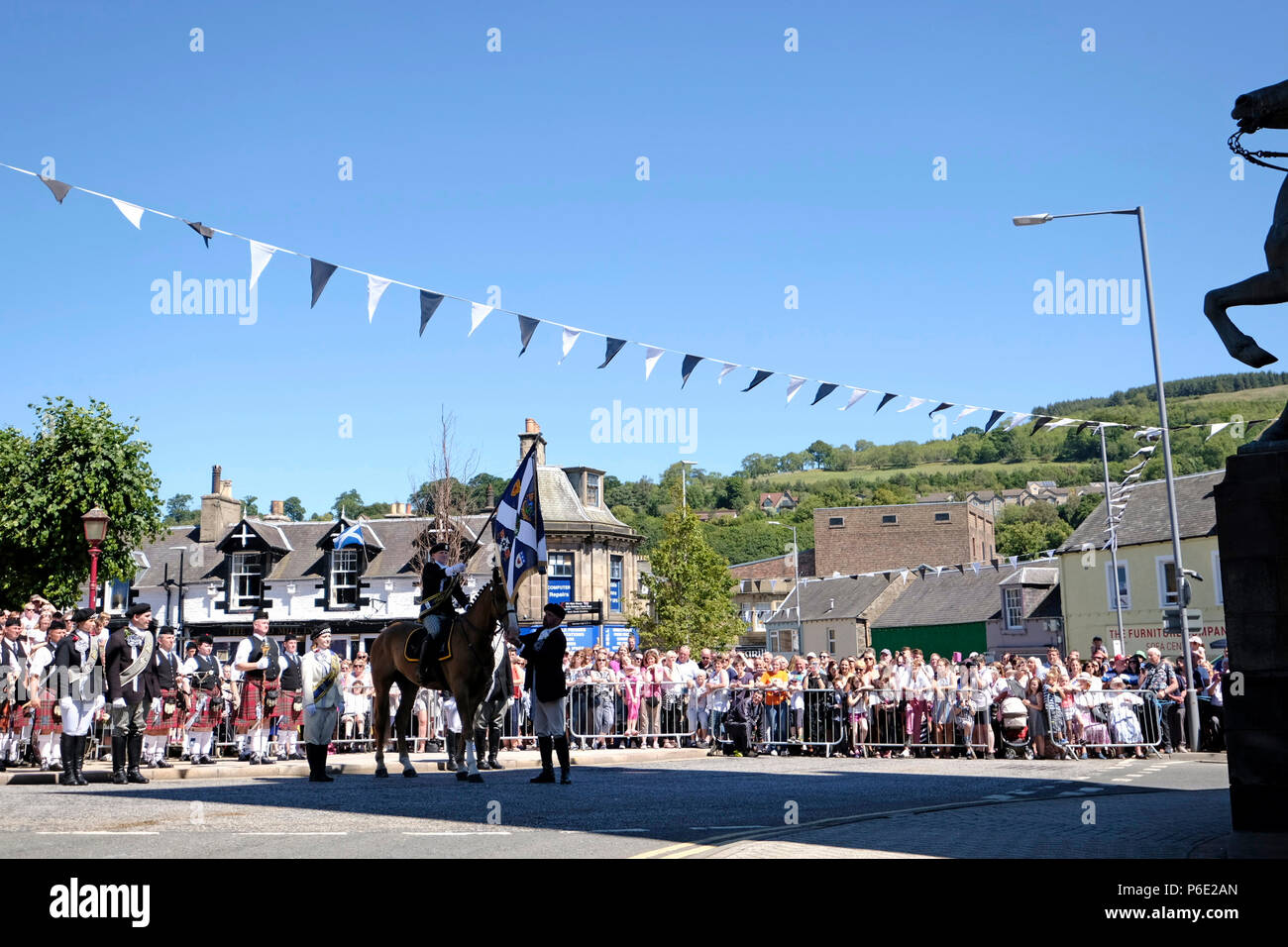 Galashiels, Scotland, UK, June 30: Braw Lads' Day 2018 (Braw Lads ...
