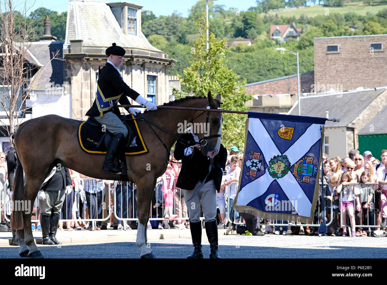 Galashiels, Scotland, UK, June 30: Braw Lads' Day 2018 (Braw Lads ...