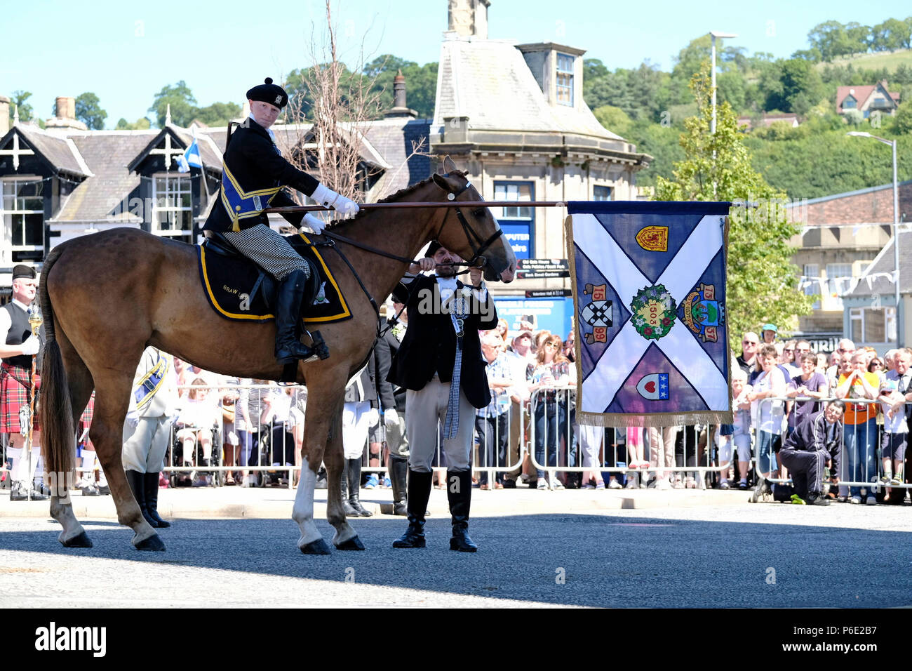 Galashiels, Scotland, UK, June 30: Braw Lads' Day 2018 (Braw Lads ...