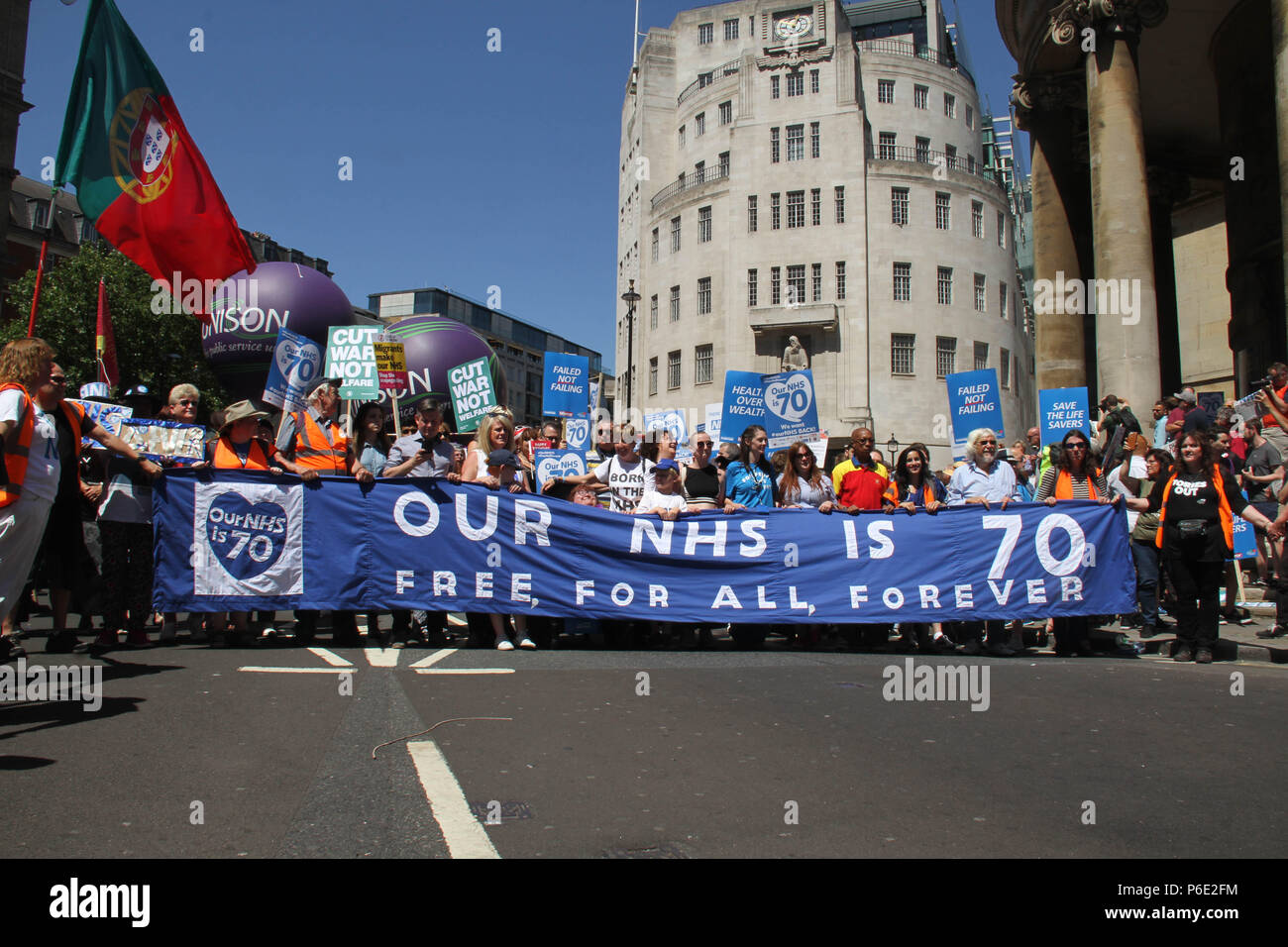 To mark the 70th anniversary of the nhs hi-res stock photography and ...