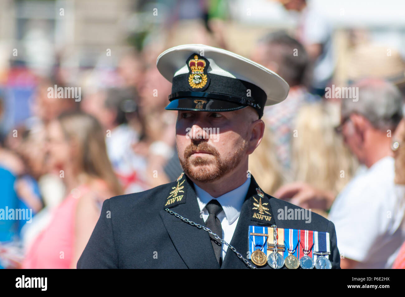 Glasgow, Scotland, UK. 30th June, 2018. Armed Forces Day. A parade ...