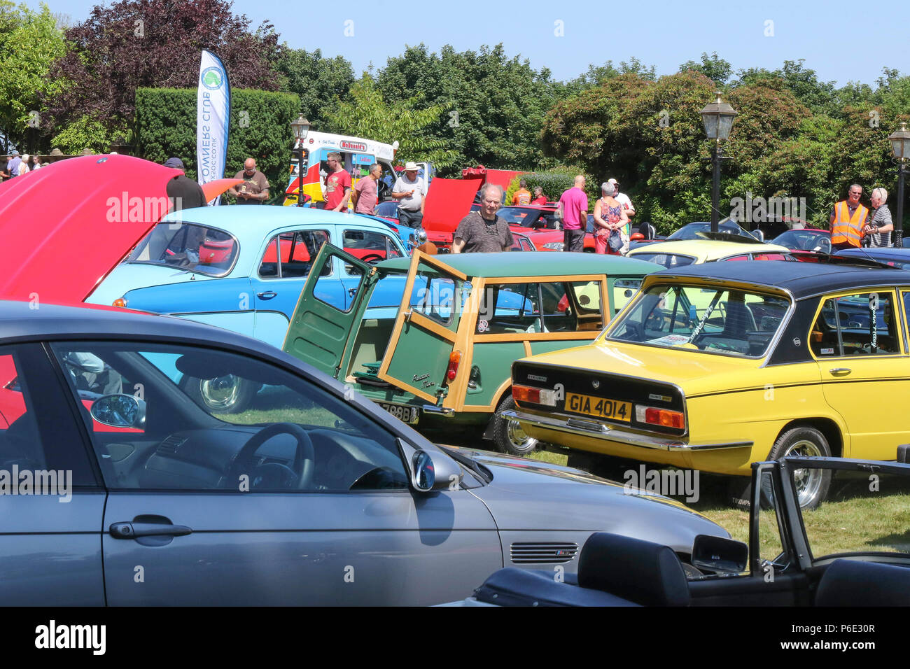Brownlow House, Lurgan, Northern Ireland. 30 June 2018. UK weather - a ...