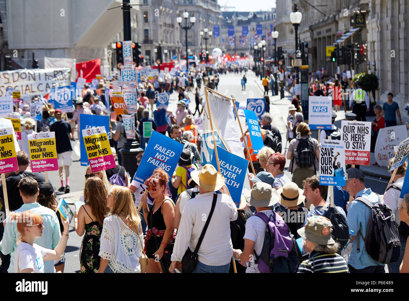 Celebration of nhs hi-res stock photography and images - Alamy