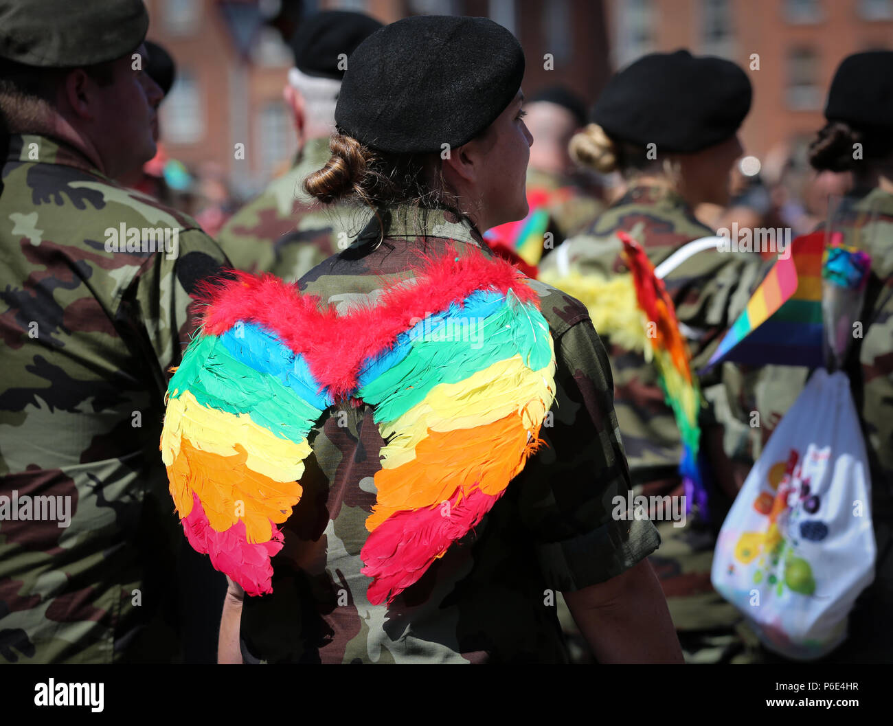 Irish defence forces pride hi-res stock photography and images - Alamy