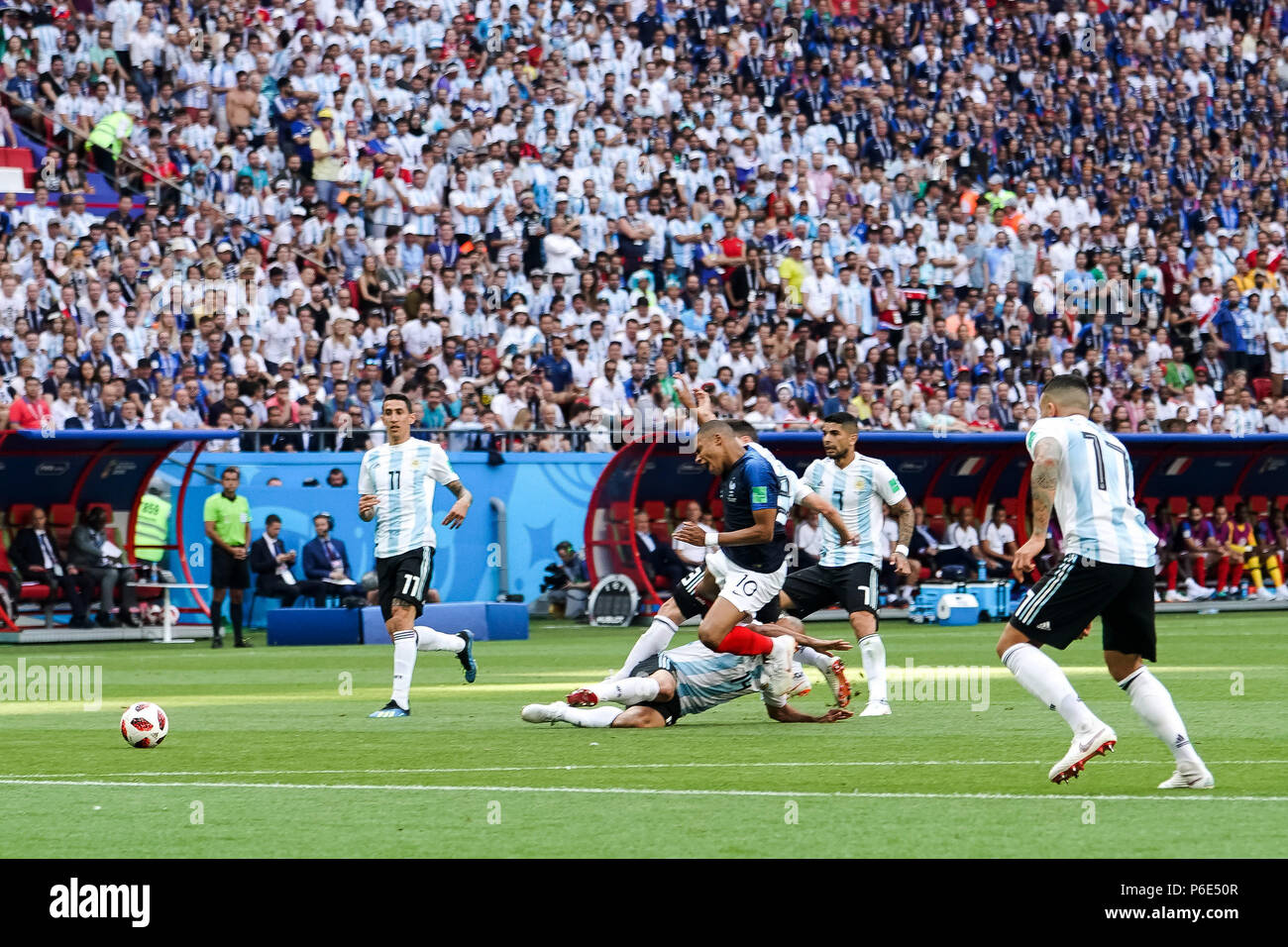 Kazan Arena, Kazan, Russia. 30th June, 2018. FIFA World Cup Football ...