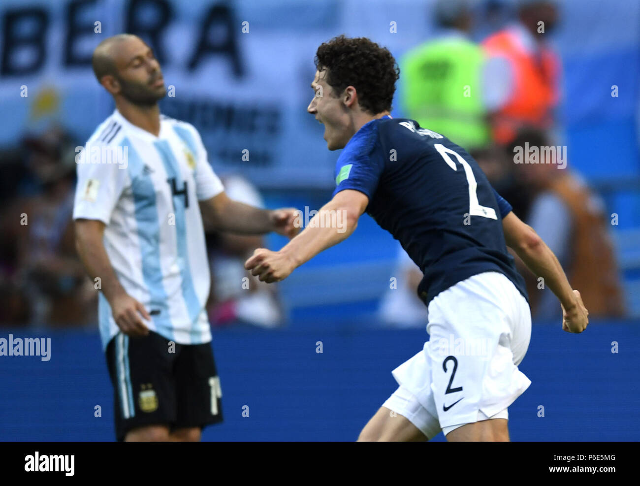 Benjamin pavard vs argentina hi-res stock photography and images - Alamy
