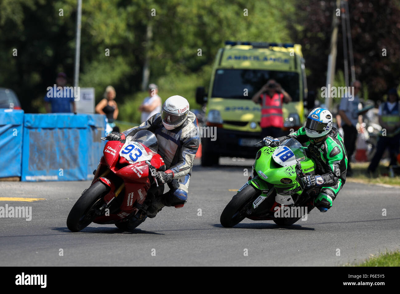 Enniskillen, County Fermanagh, Northern Ireland. 30th June, 2018. Irish ...