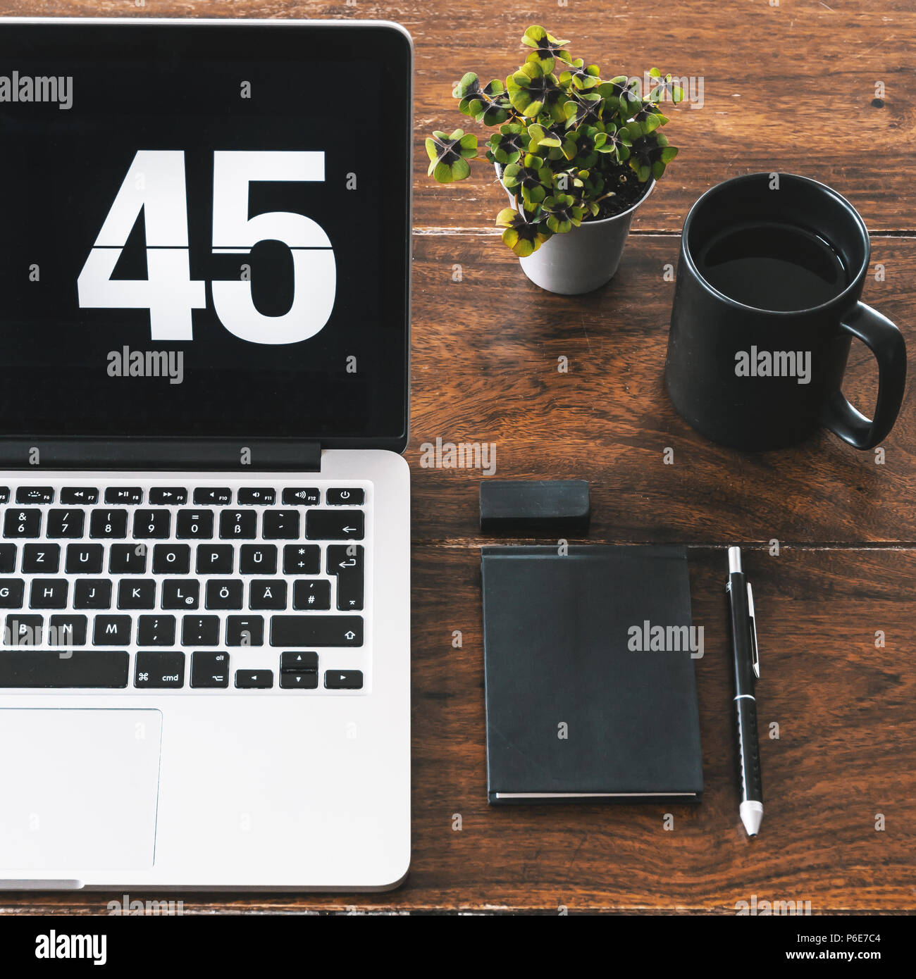 Tidy home work station hi-res stock photography and images - Alamy