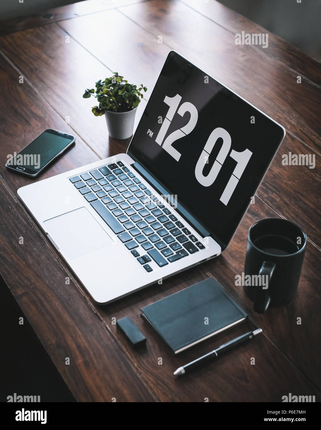 Tidy home work station hi-res stock photography and images - Alamy