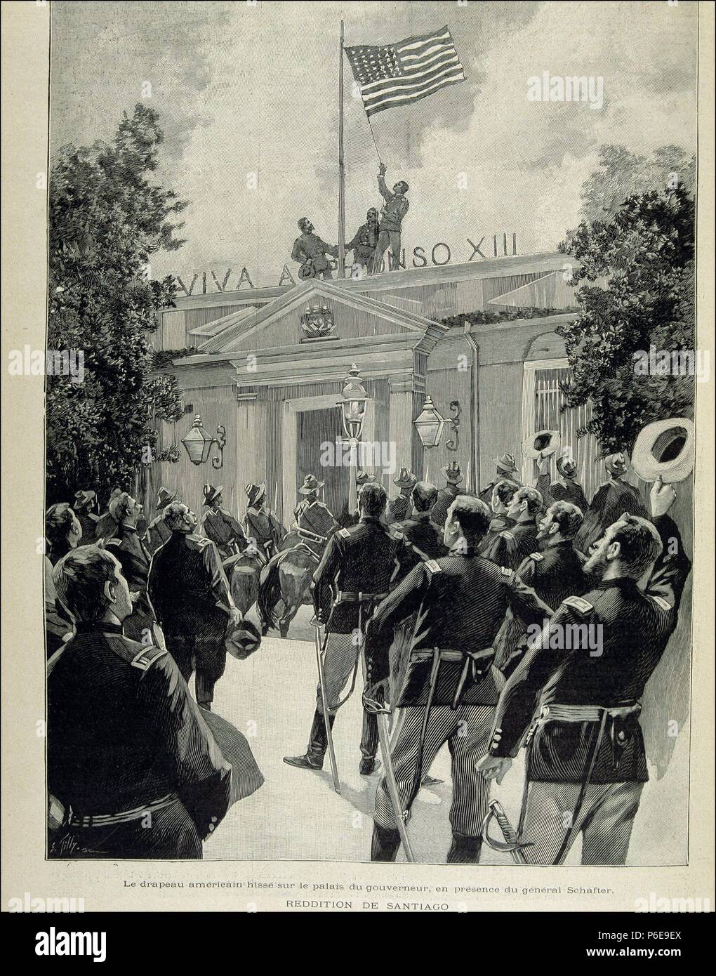 Presencia de la bandera americana hi-res stock photography and images ...