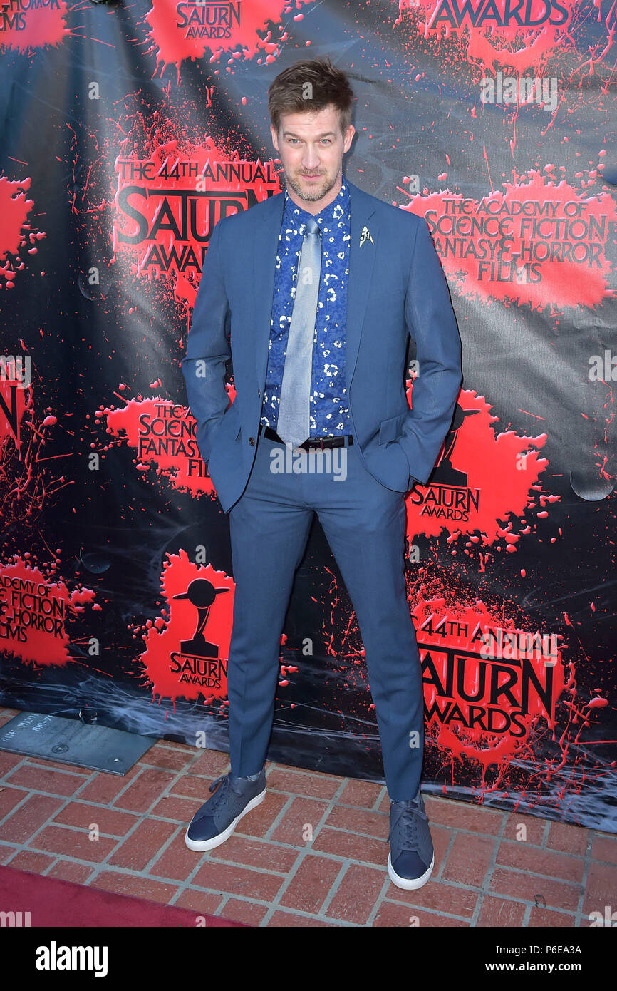 Kenneth Mitchell attending the 44th Annual Saturn Awards 2018 at ...