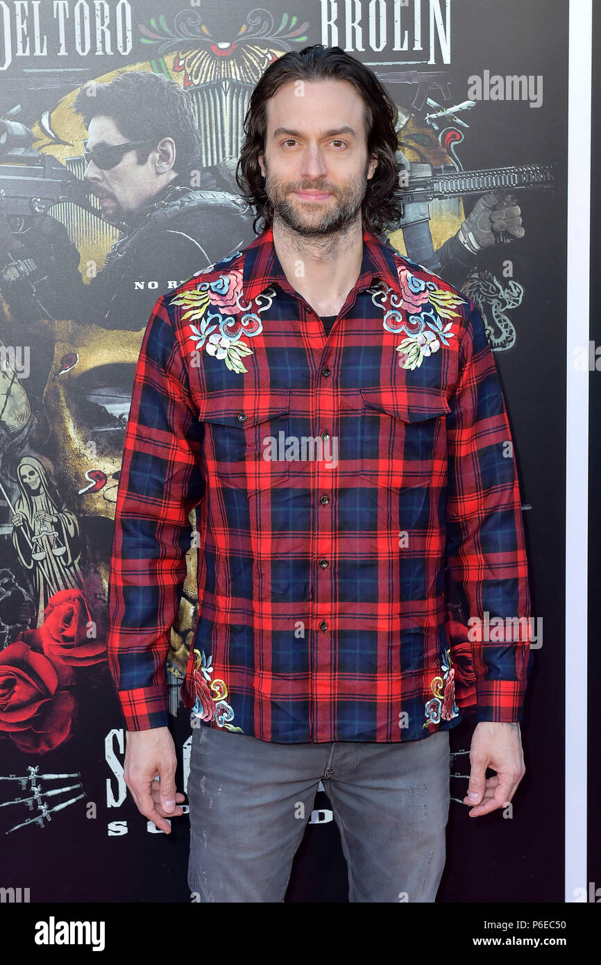 Chris D'Elia attending the 'Sicario: Day of the Soldado' premiere at ...