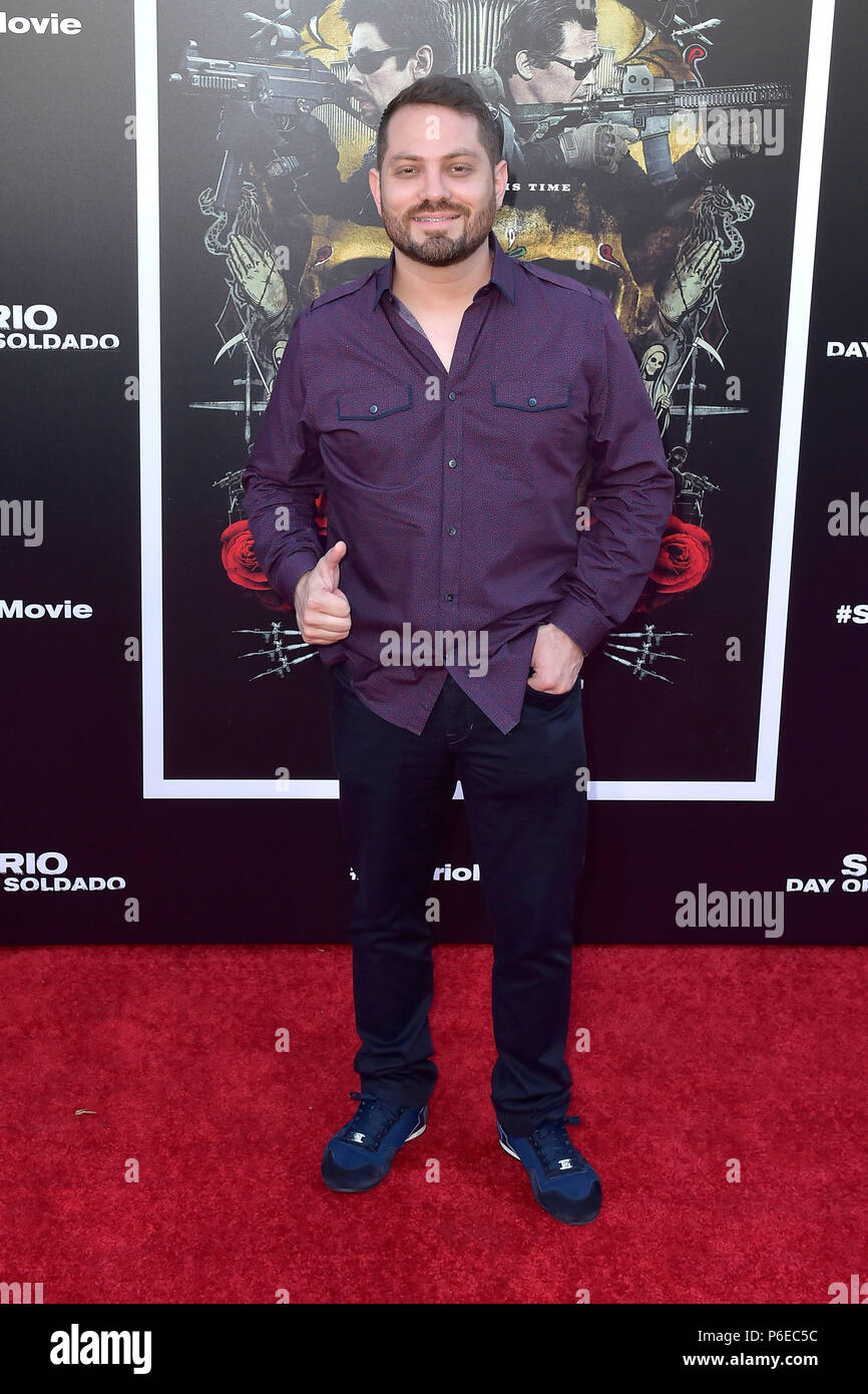 Jorge Gaxiola attending the 'Sicario: Day of the Soldado' premiere at ...