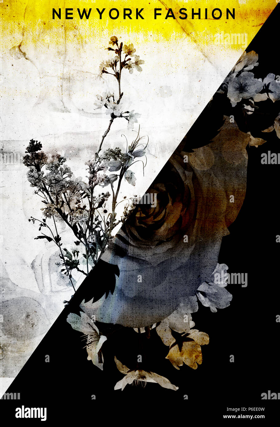 New york graphic design poster Stock Photo - Alamy