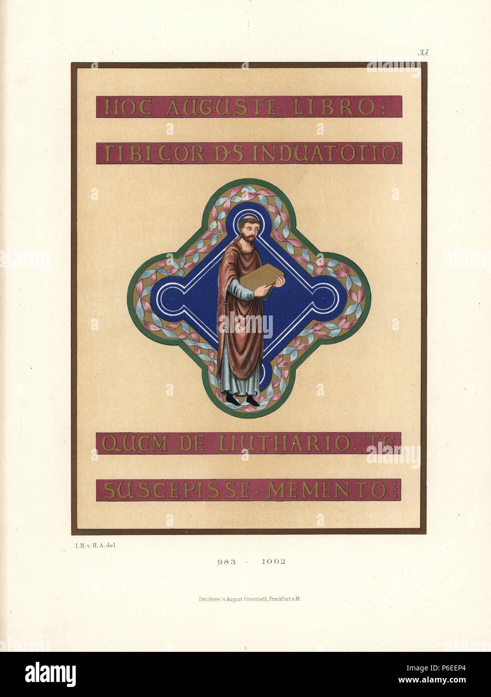 Gospel book otto iii hi-res stock photography and images - Alamy