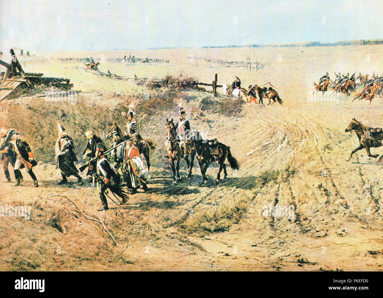 Military panorama painting hi-res stock photography and images - Alamy